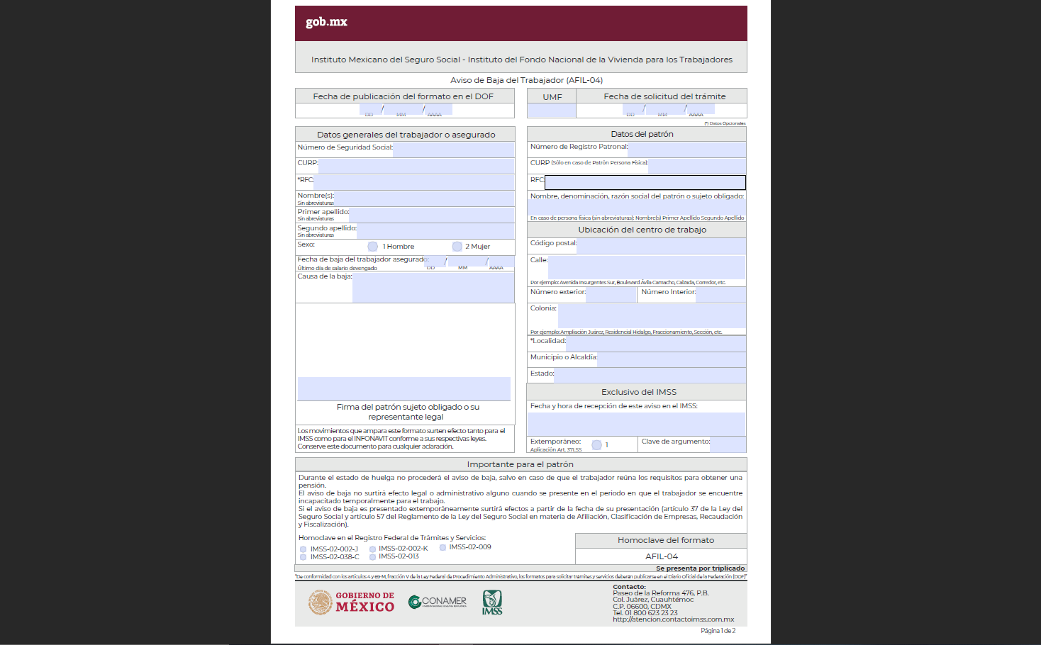 Formatos Editbles - Sistema de Tienda en Linea